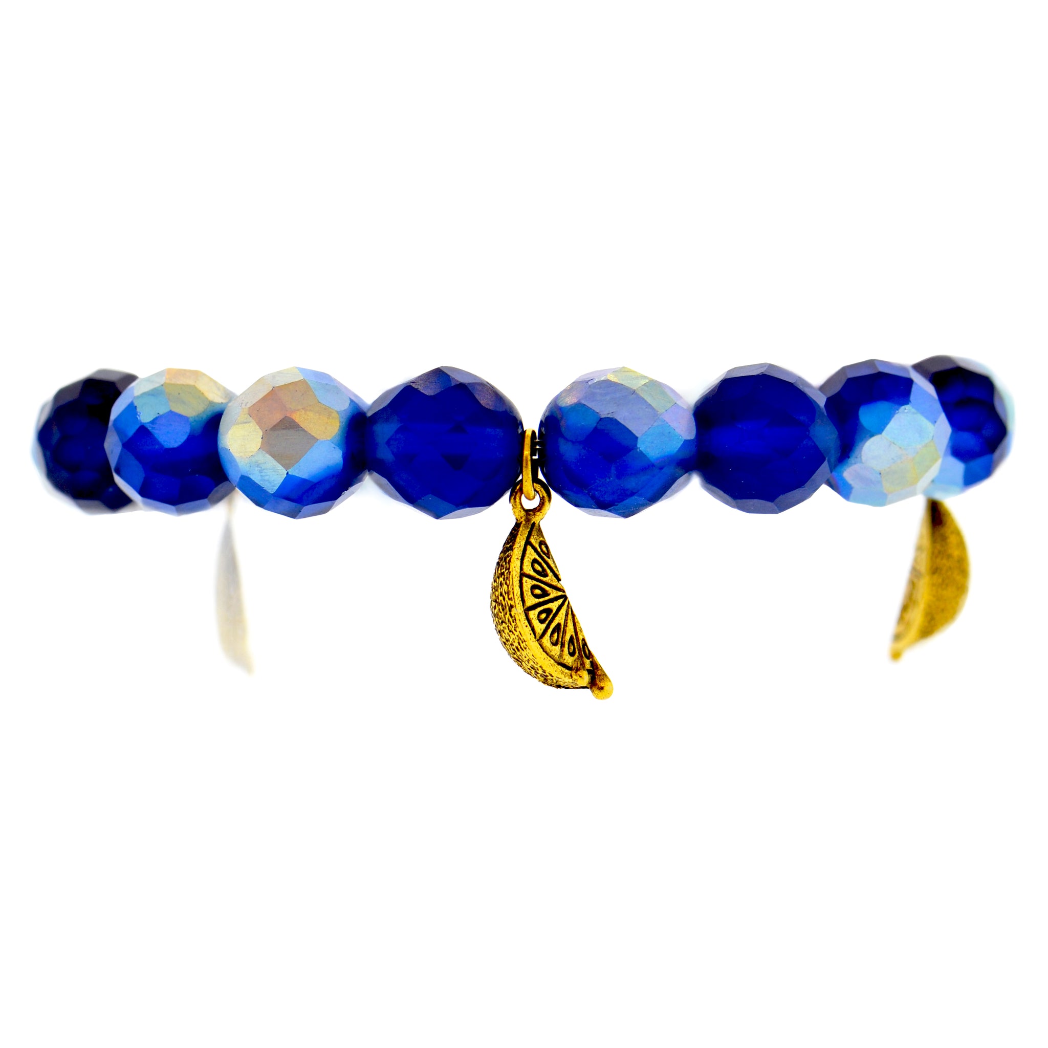 Blue Grotto Lemon Slice Capri Bracelet